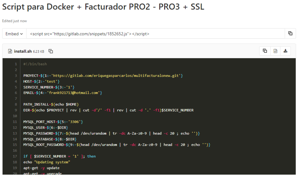 Manual de Instalación | Documentación en Docusaurus
